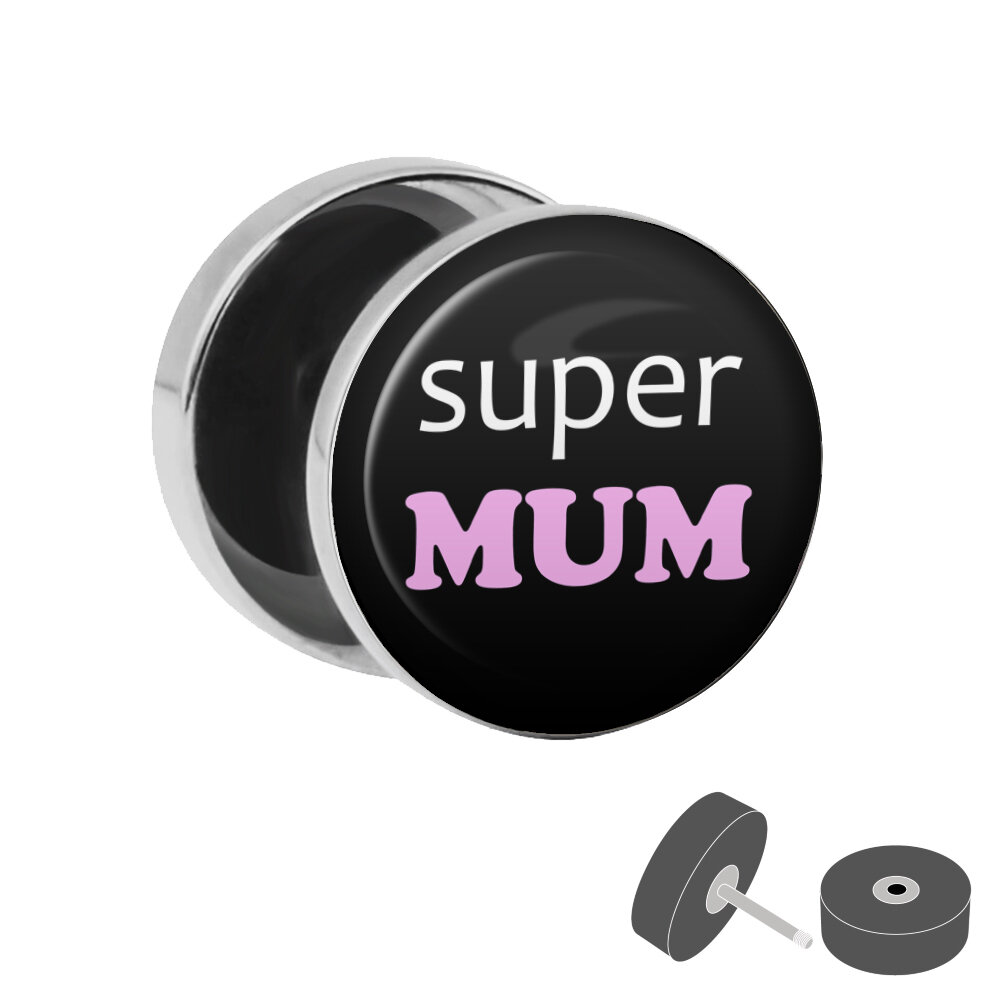 Motiv Fake Plug - Schmetterling